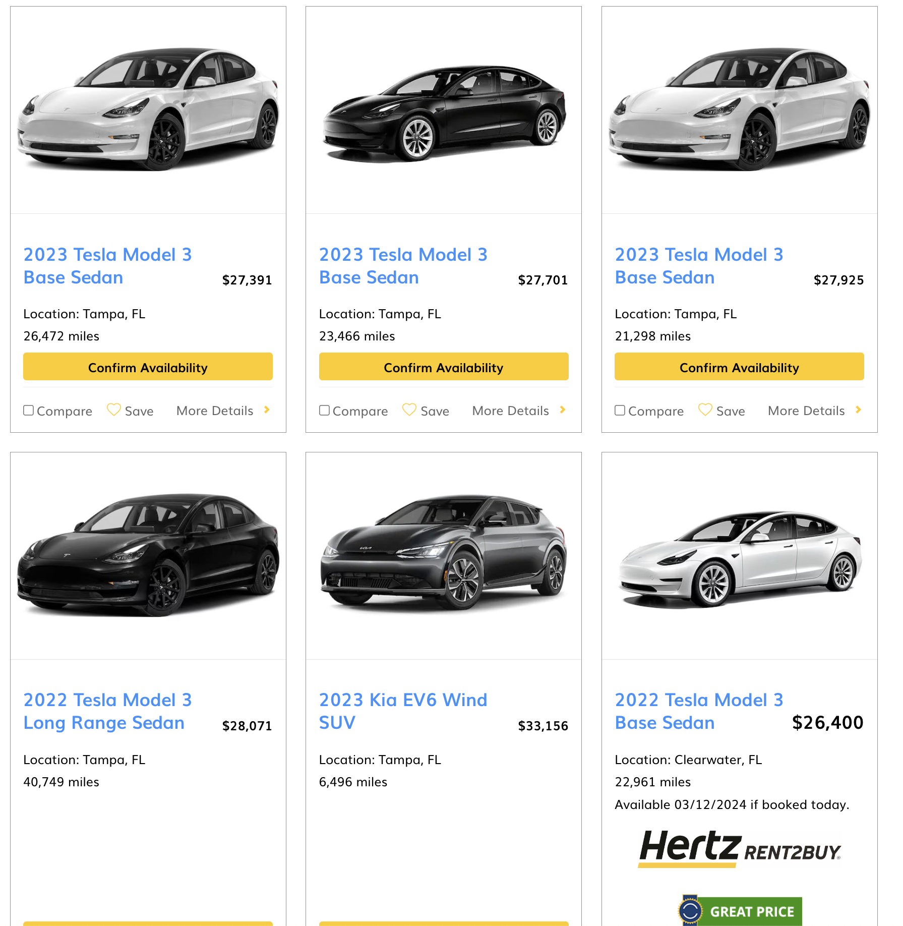 Used Tesla & Electric Car Market Getting Huge Boost — Thanks, Hertz ...