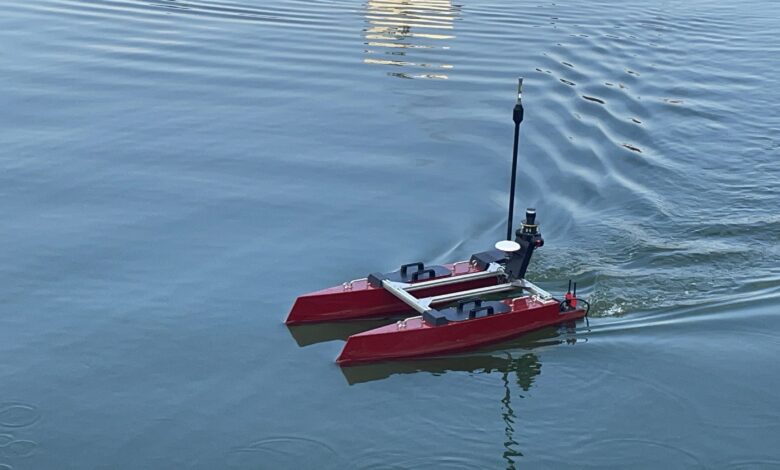 GRSE Hands Over “Jaldoot” Unmanned Surface Vessel To Naval Science and ...