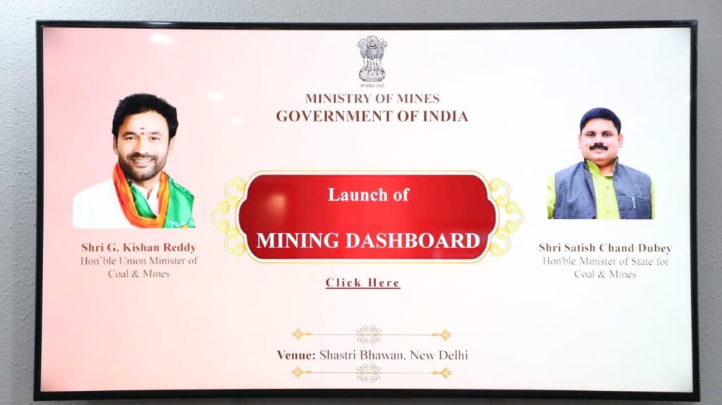 Union Coal & Mines Minister Launches ‘Mining Dashboard’ To Fast-Track ...