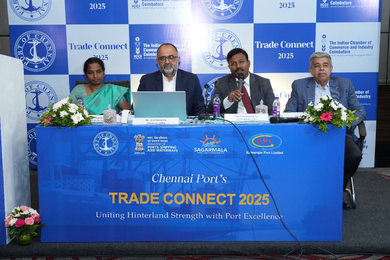 Chennai Port hosts ‘Trade Connect 2025’ in Coimbatore to strengthen ...