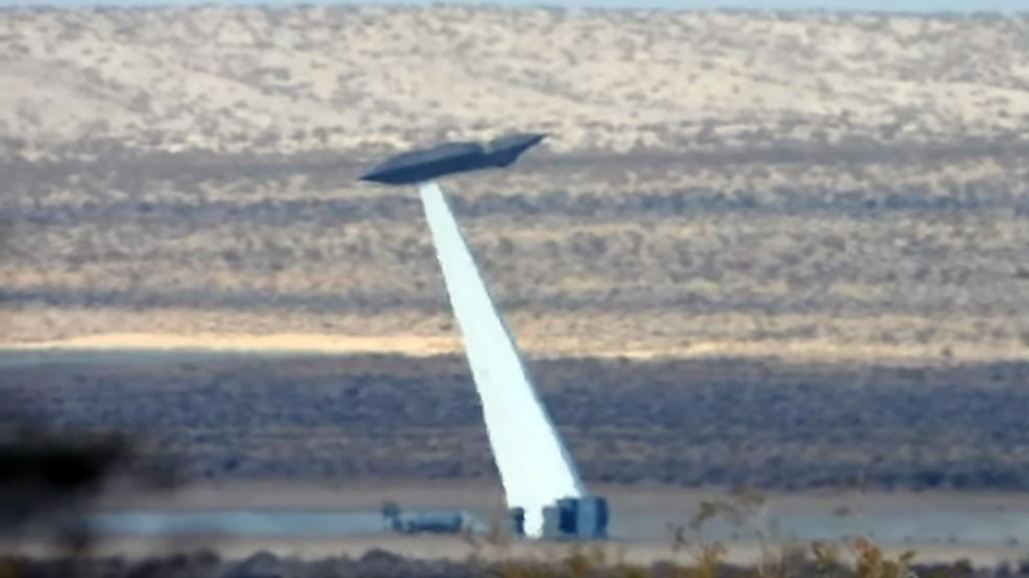 Mysterious Object Spotted At Lockheed Martin’s Helendale Radar Cross ...