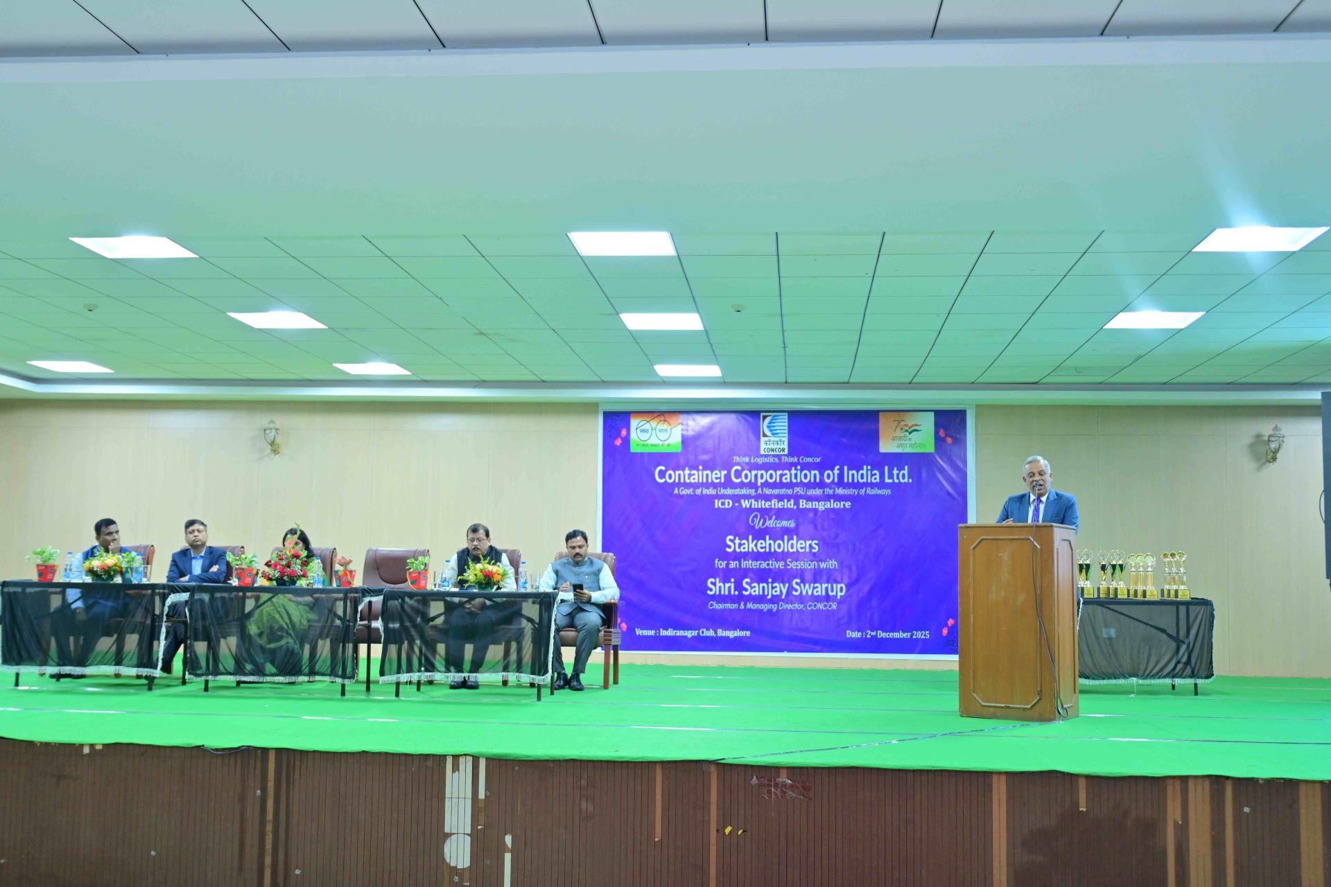 CONCOR organises Stakeholders Meet at ICD Whitefield, Showcases AI ...
