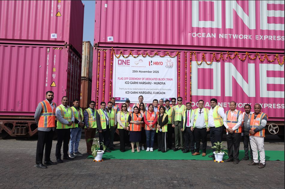 ONE & Gateway Distripark (GDL) launch Dedicated Export Block Train ...