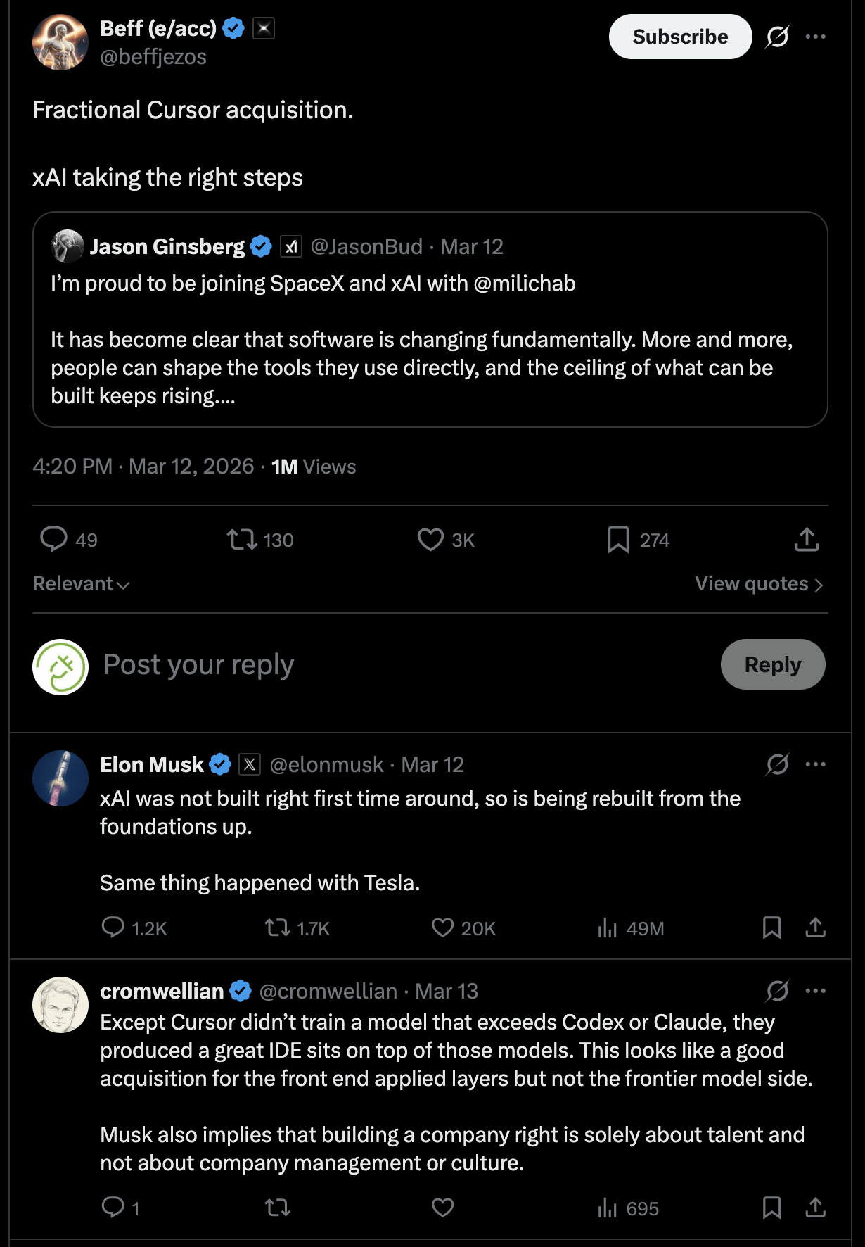 Total Mess at Elon Musk's xAI, "Not Built Right" and "Being Rebuilt ...